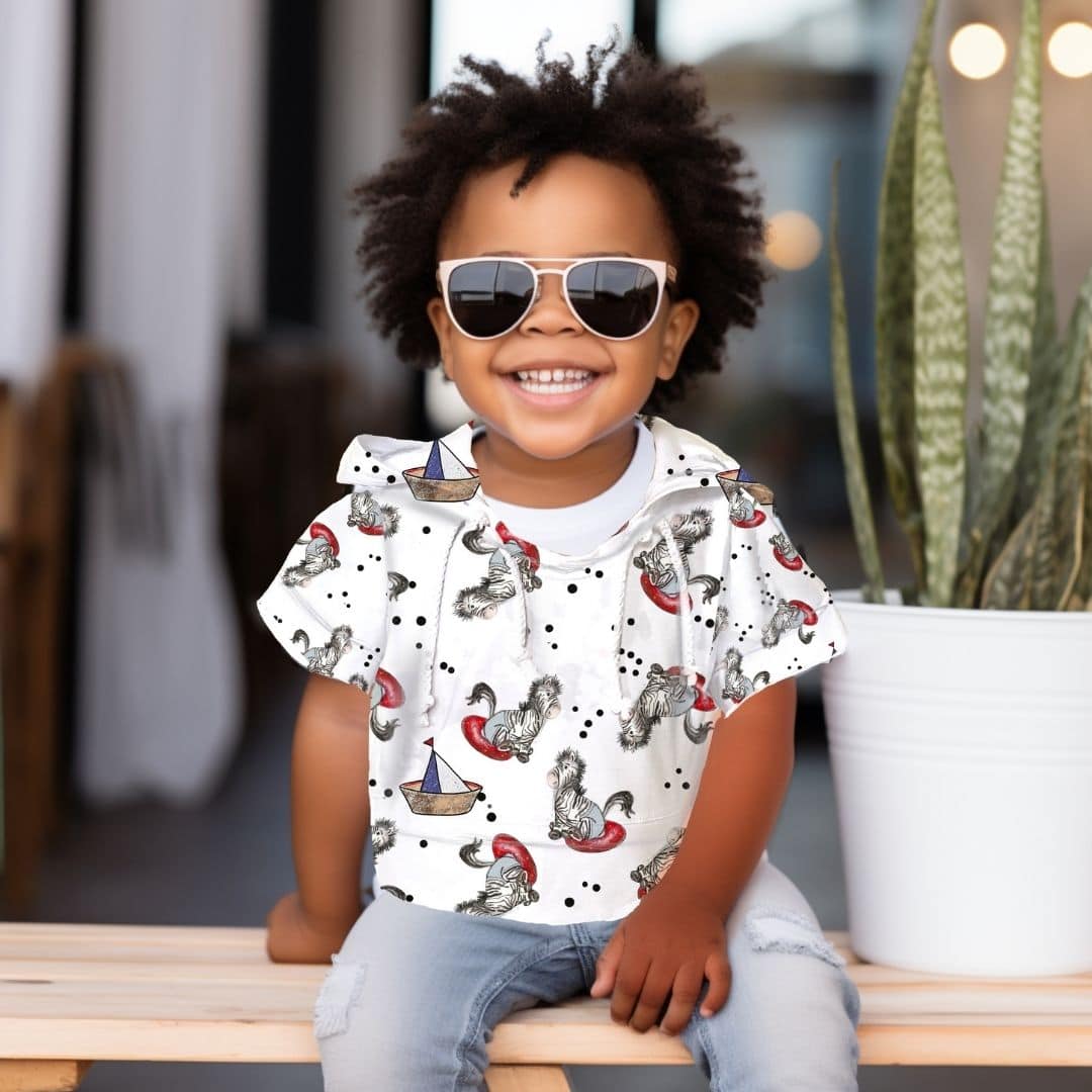 Patron couture tee shirt pour enfants avec capuche, debutant ...